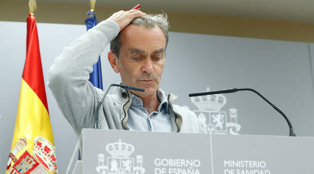 Simón admite por primera vez que "estamos ante una segunda ola ...