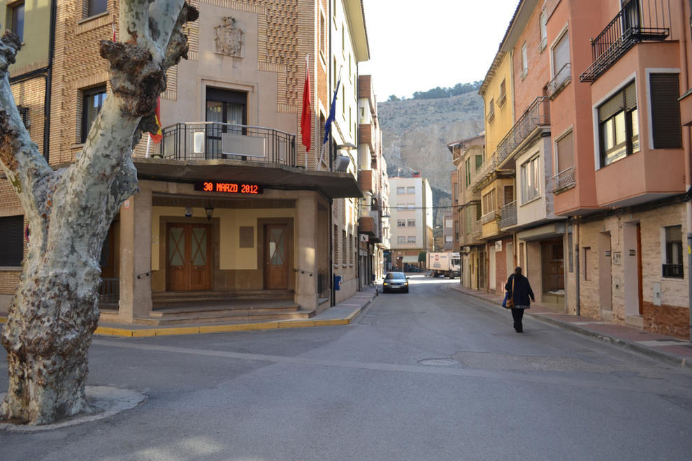 Azagra amplía la zona peatonal para las terrazas | Noticias de Tierra ...