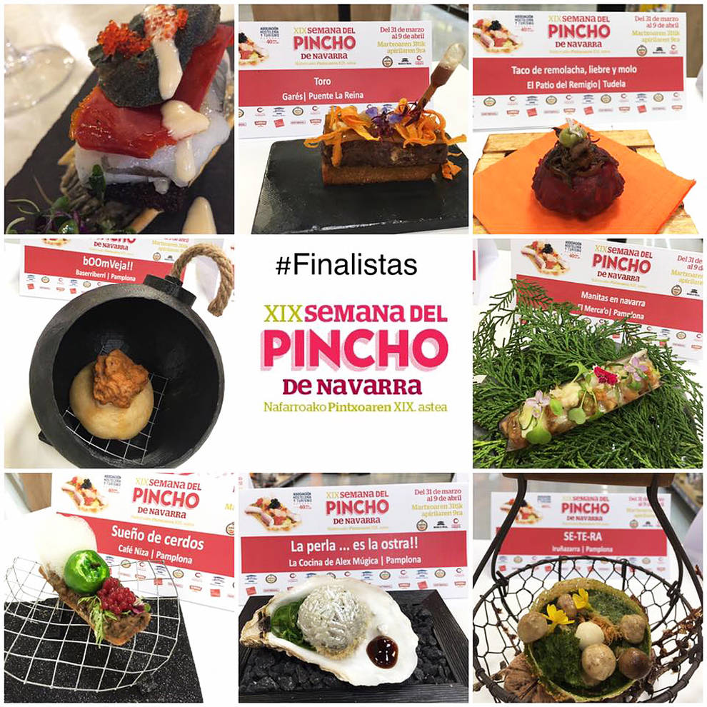 Cena en Pamplona por los 20 años de la Semana del Pincho en Navarra ...