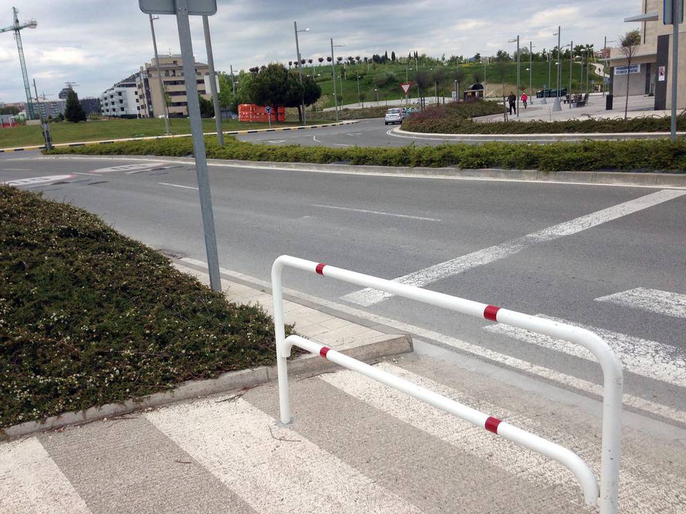 Pasos de peatones peligrosos detectados por los lectores Pamplona ...