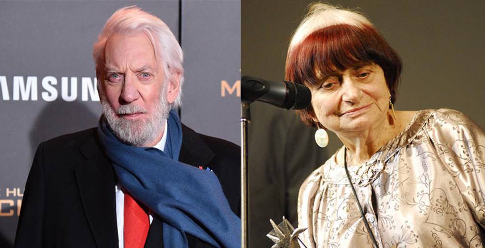 Donald Sutherland y Agnès Varda recibirán el Óscar honorífico ...