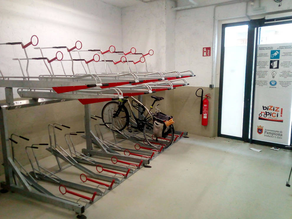 El primer aparcamiento público para bicis en Pamplona se podrá visitar ...