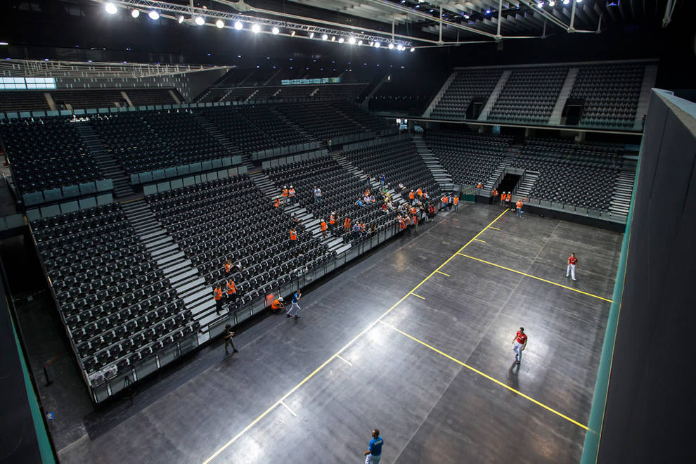 El frontón del Navarra Arena, en datos | Noticias de Pelota en Diario ...