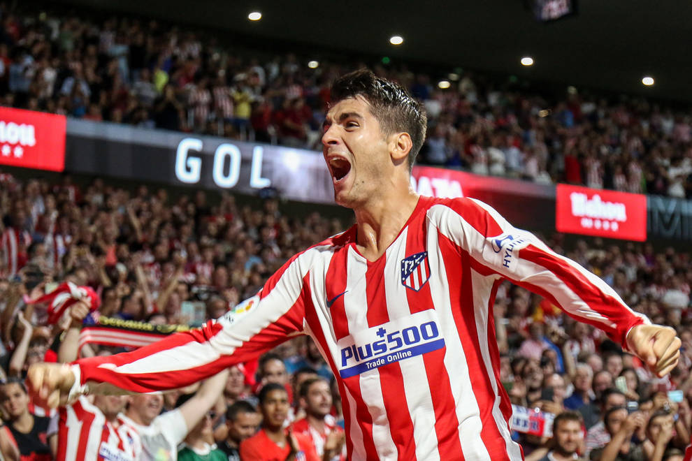 El Atlético, con diez, gana al Getafe gracias a un gol de Morata ...