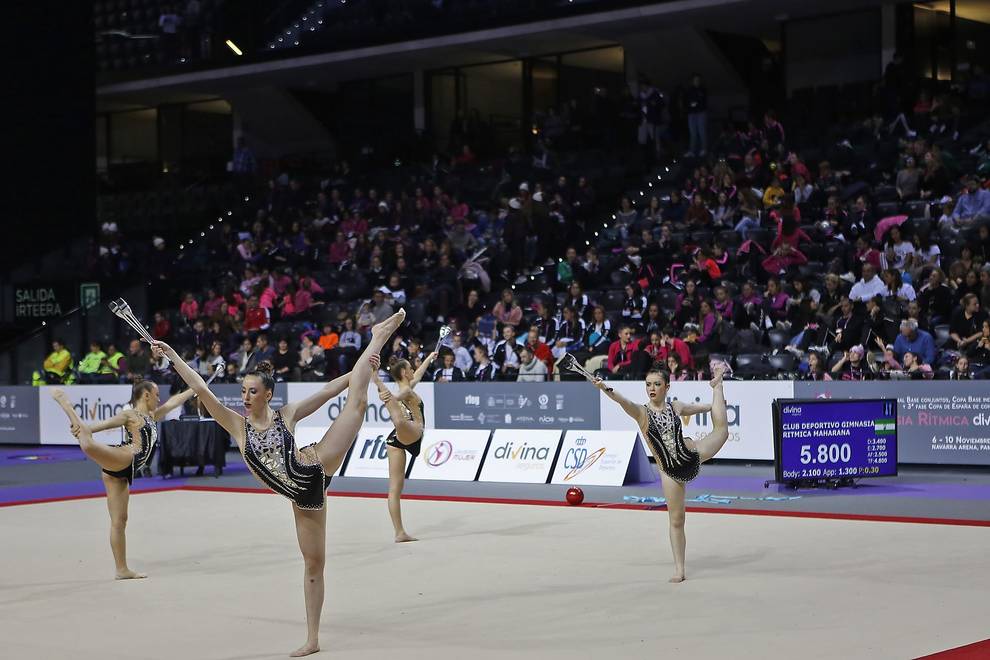 Fotos del Campeonato de España de Gimnasia Rítmica en el Navarra Arena | 9 de noviembre | Diario ...