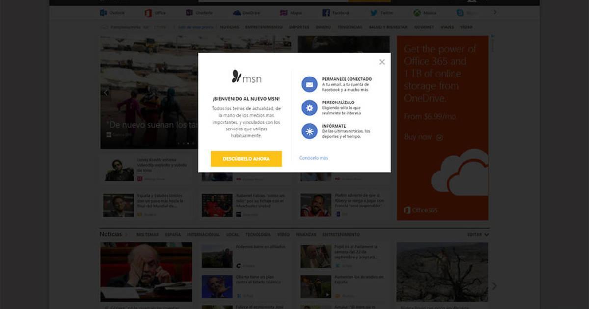 Microsoft relanza la web MSN como una plataforma de noticias y ...