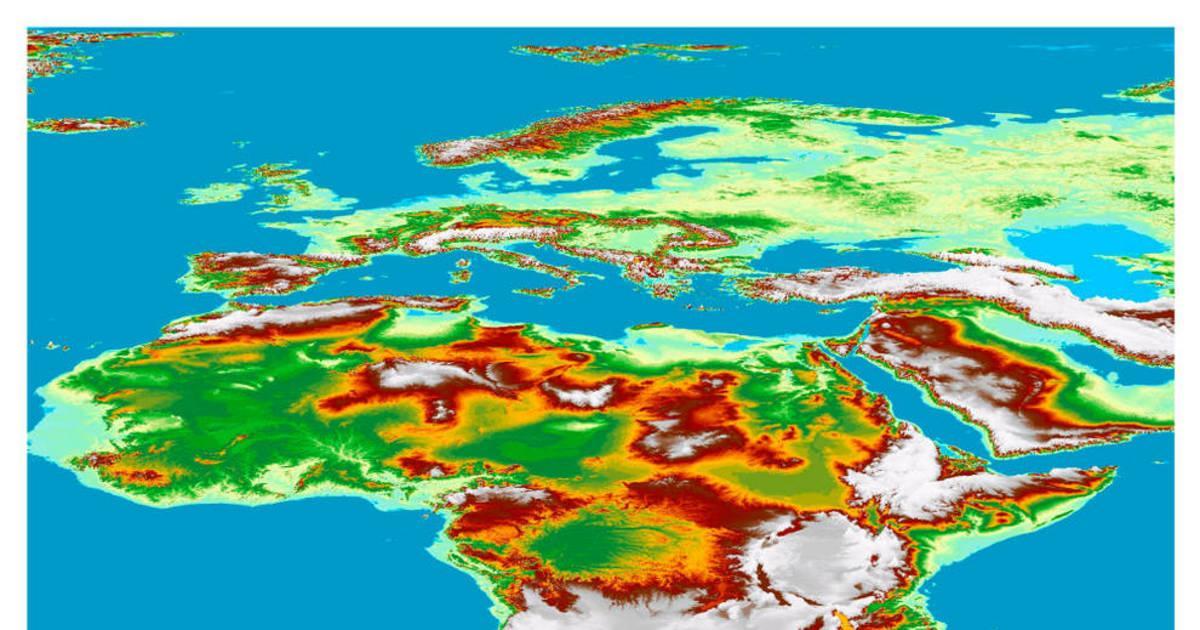 Completan el mapa de la superficie terrestre en 3D más preciso hasta la ...